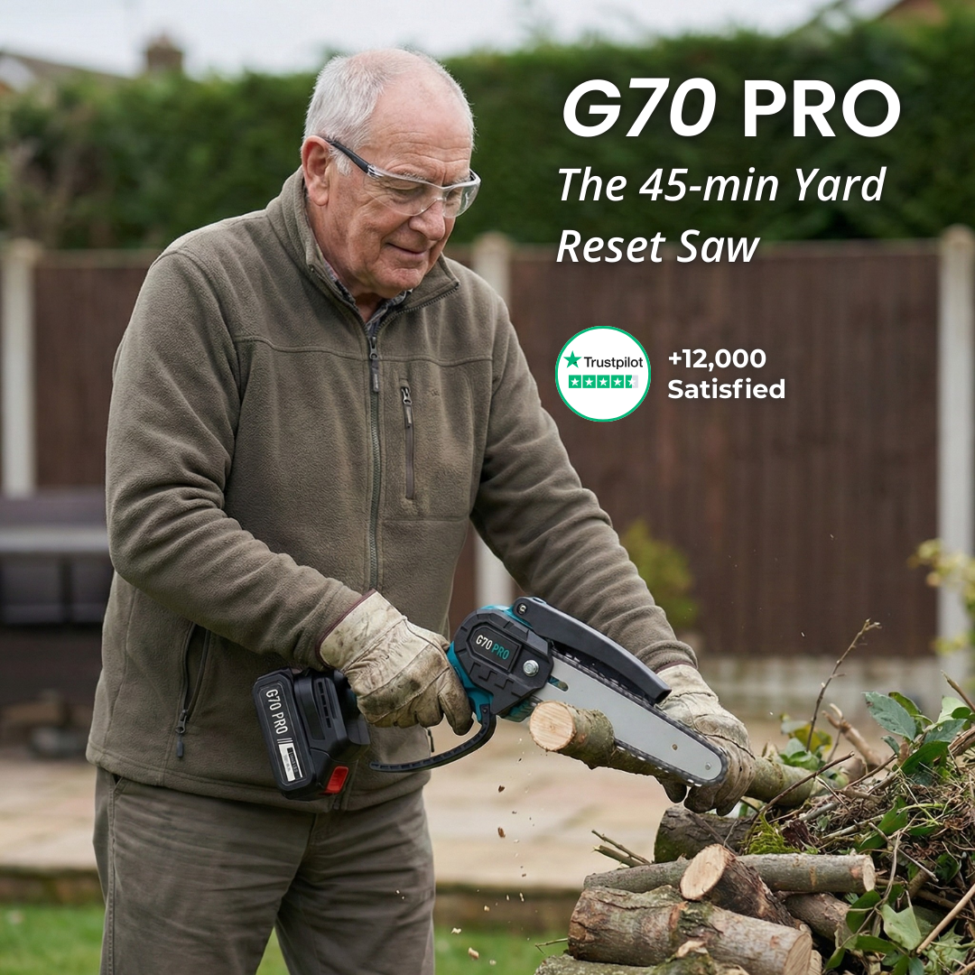 G70 PRO | The One-Hand Branch Chainsaw – BeeHomie