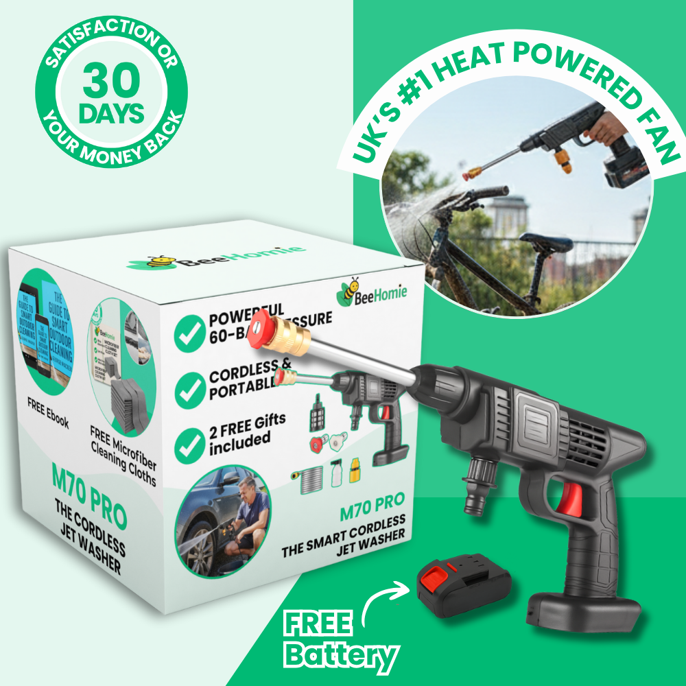 M70 PRO | The Cordless Jet Washer – BeeHomie