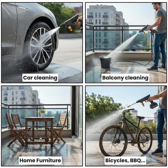 M70 PRO | The Cordless Jet Washer – BeeHomie